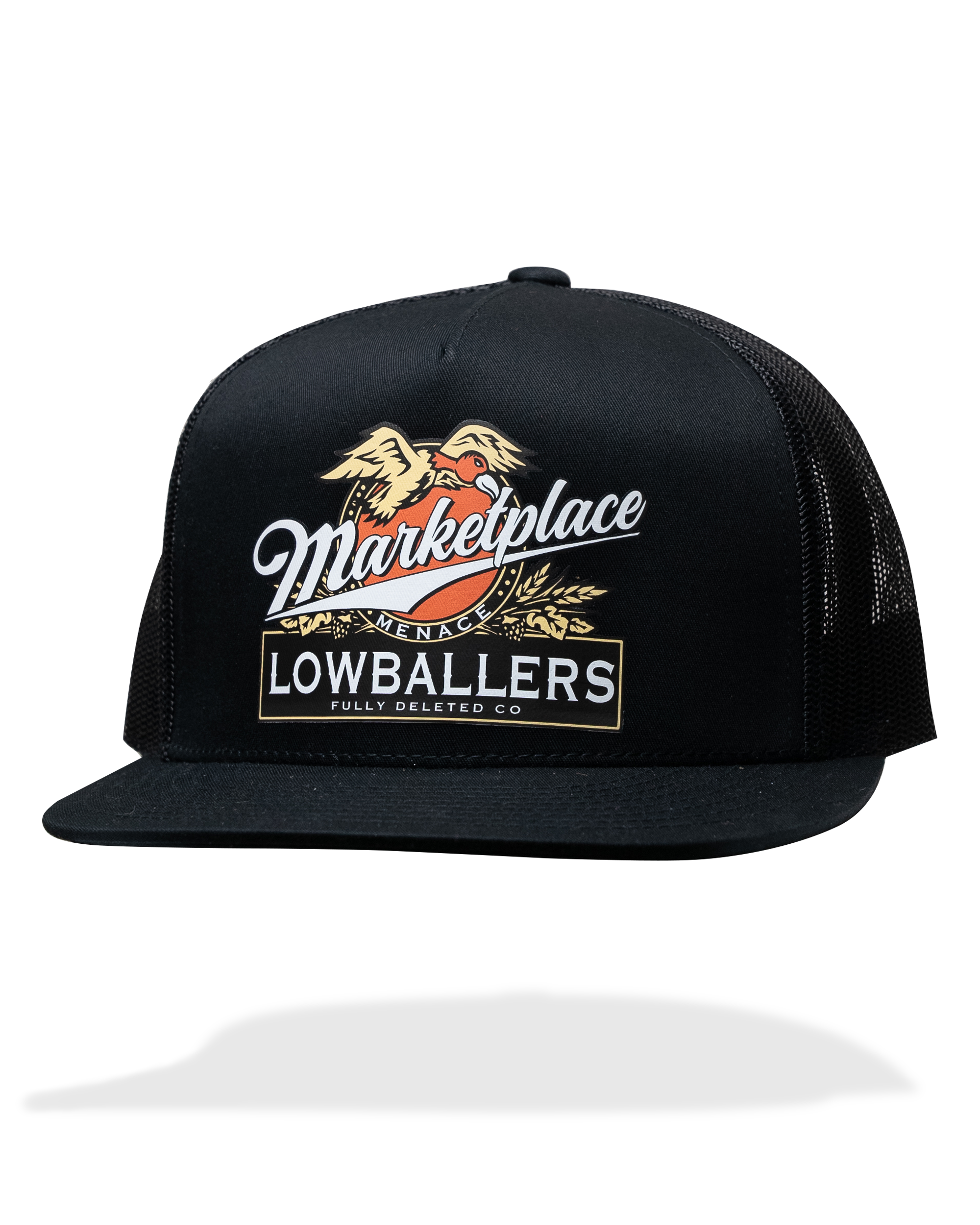 LOWBALLERS : SCAVENGER : BLACK SNAPBACK