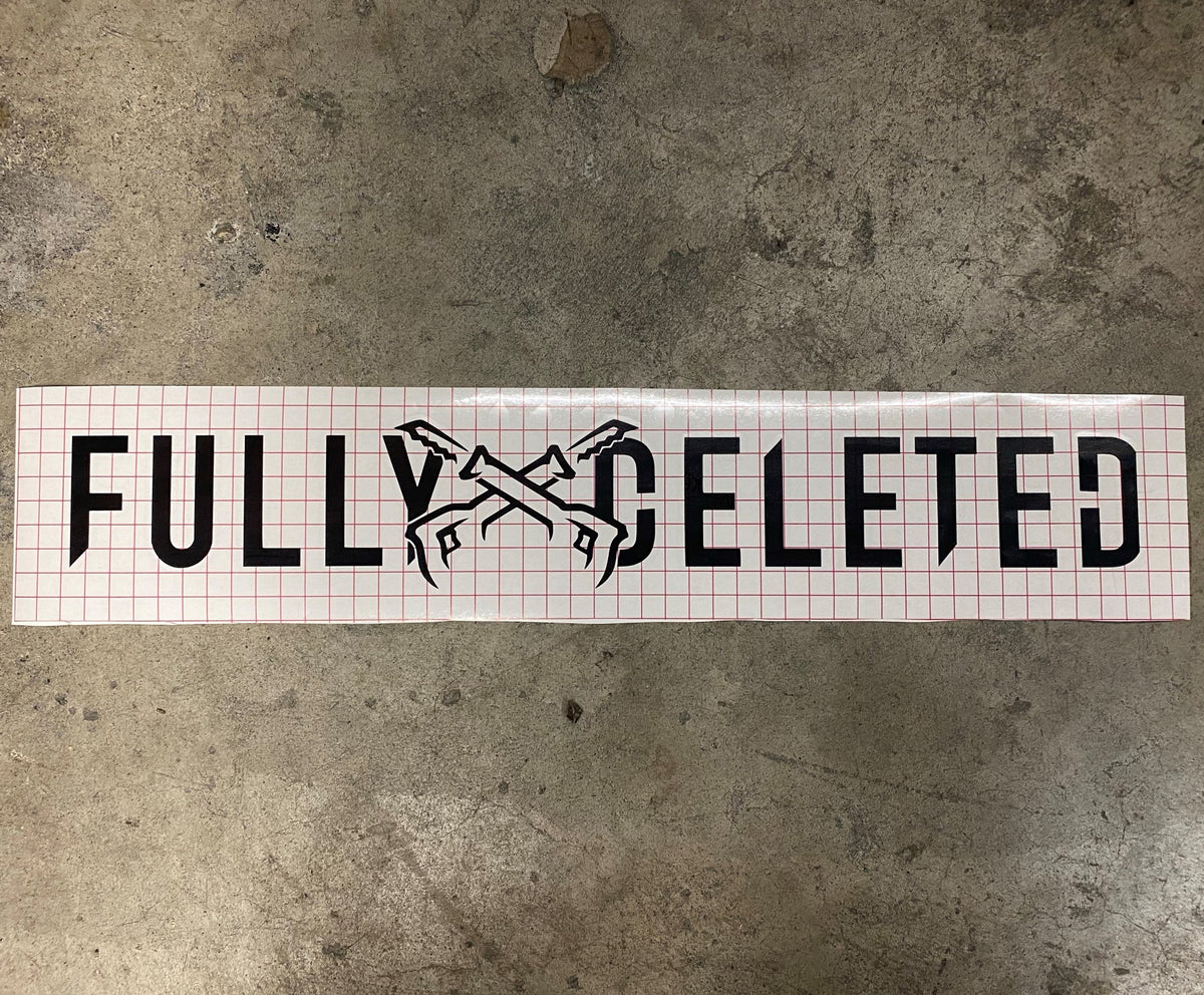 SAWS DECAL : MULTIPLE SIZES/COLORS – Fully Deleted